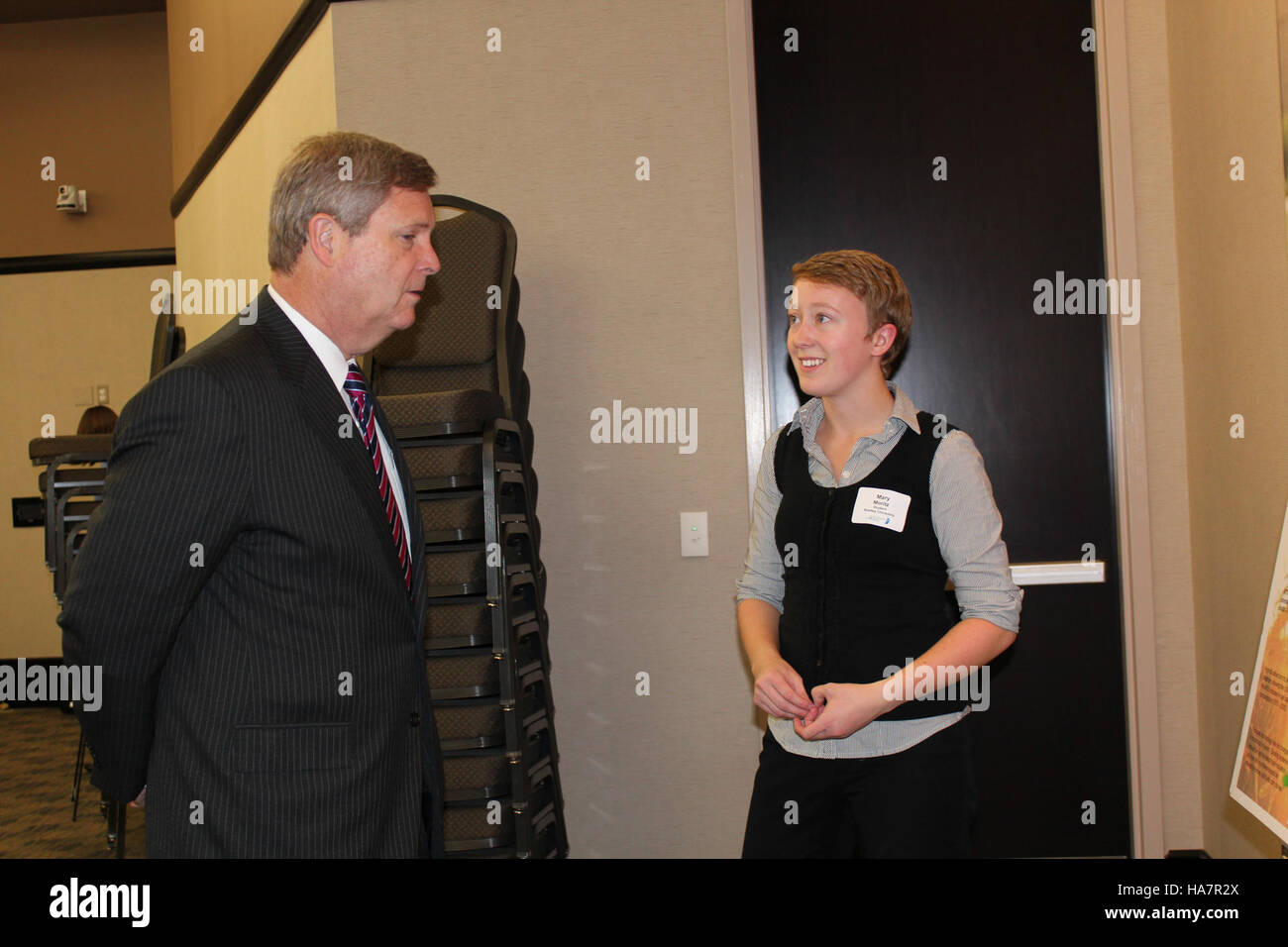 Agriculture Secretary Tom Vilsack participates in an environmental ...
