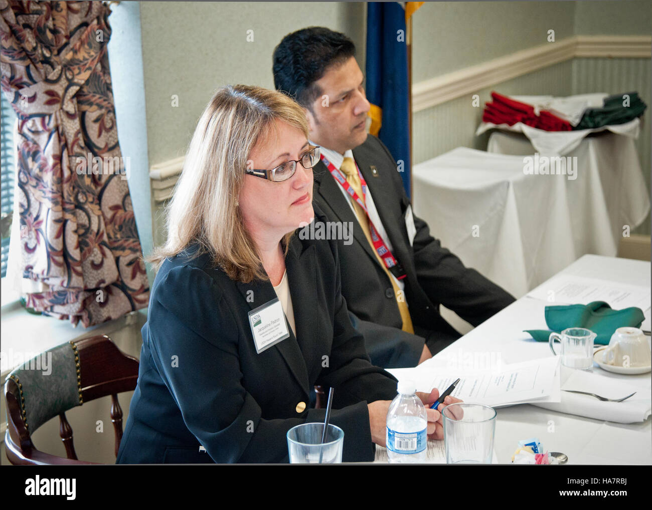 This image features a USDA Diversity and Inclusion roundtable, focusing ...