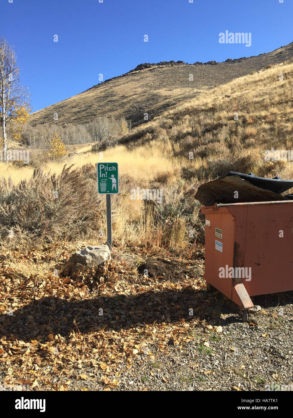 A new sign is placed in a Bureau of Land Management area, marking an ...