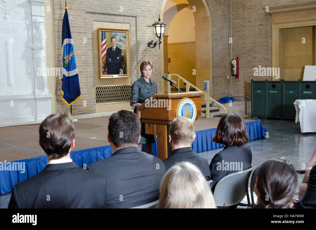 This image features the USDA Foreign Service oath of office ceremony ...