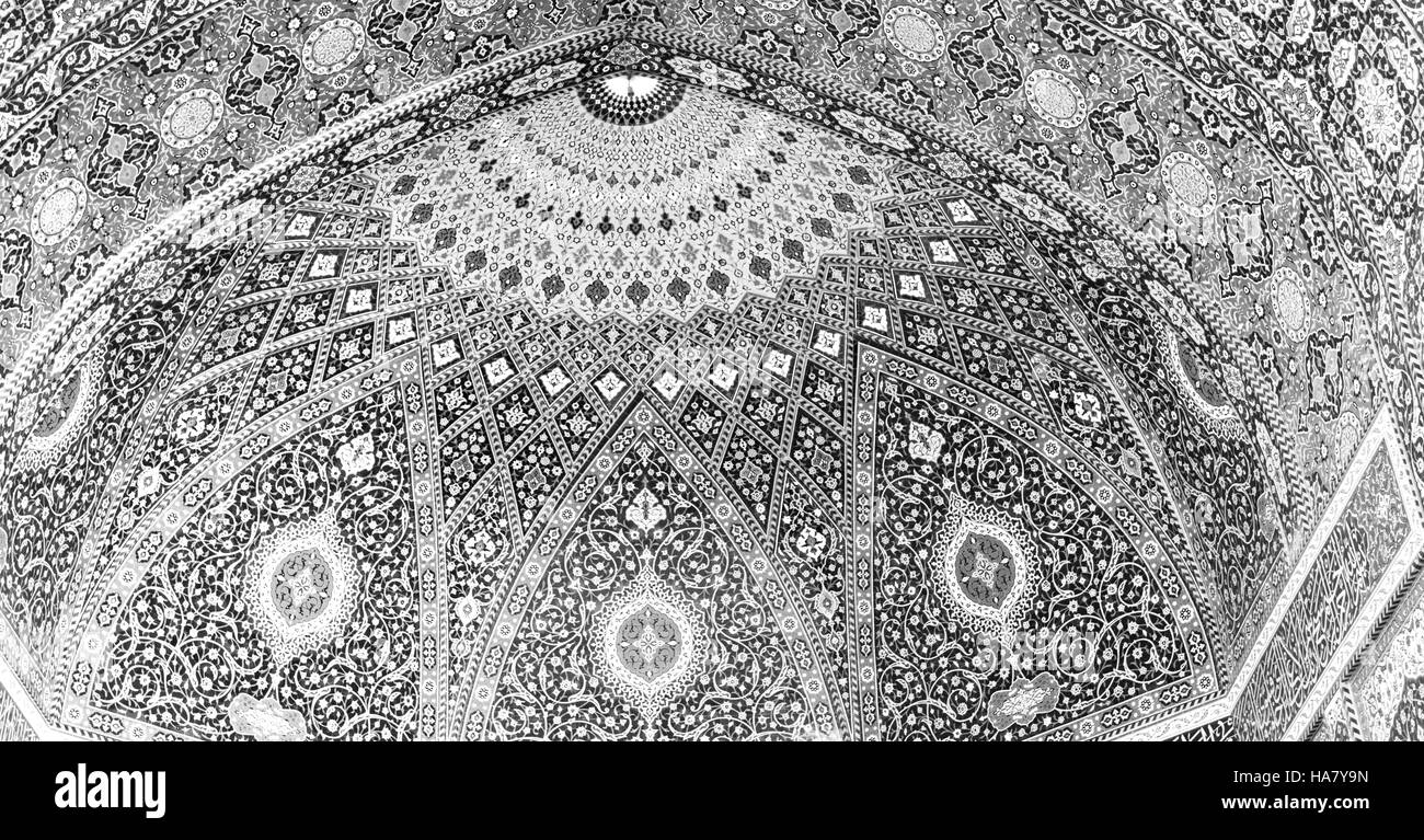 in iran abstract texture of the religion architecture mosque roof ...