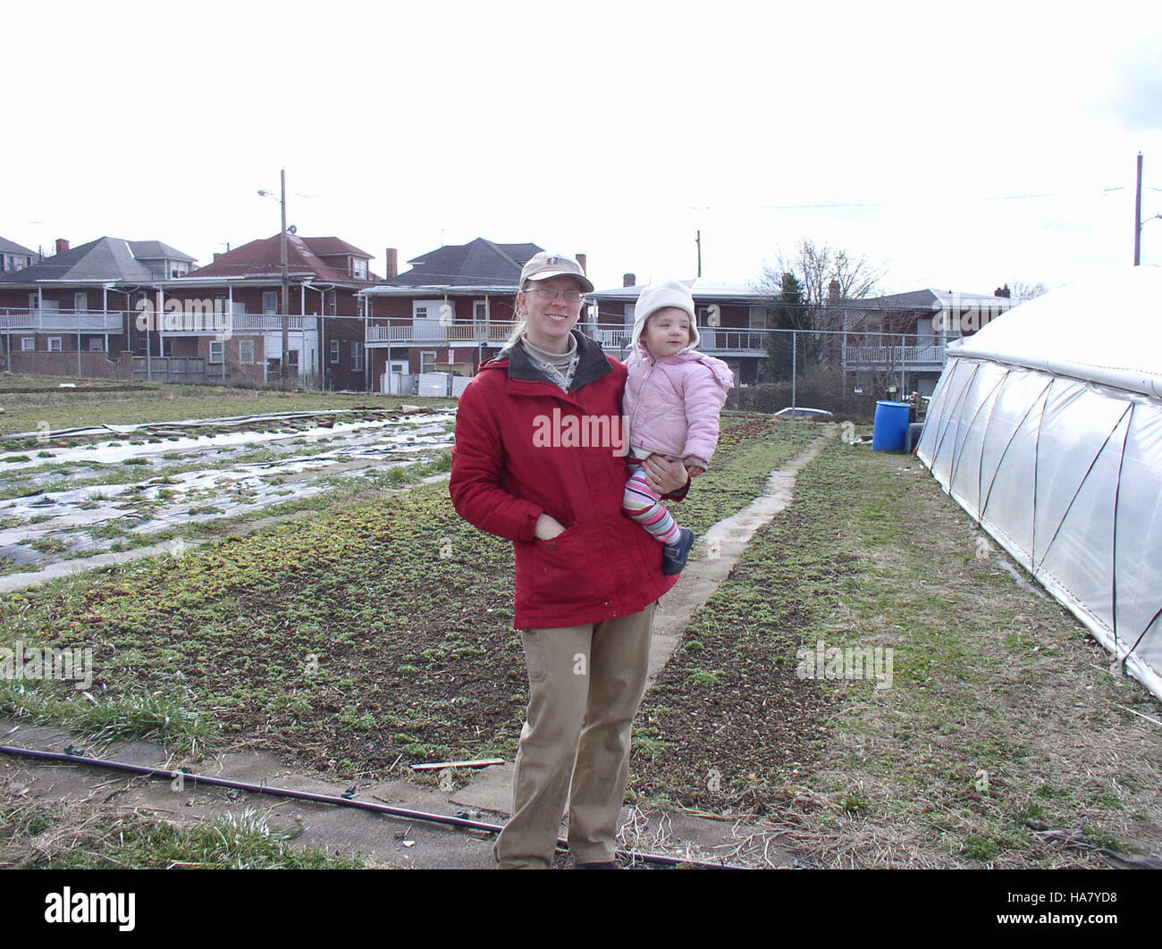 A USDA photo documenting an environmental science project, focusing on ...