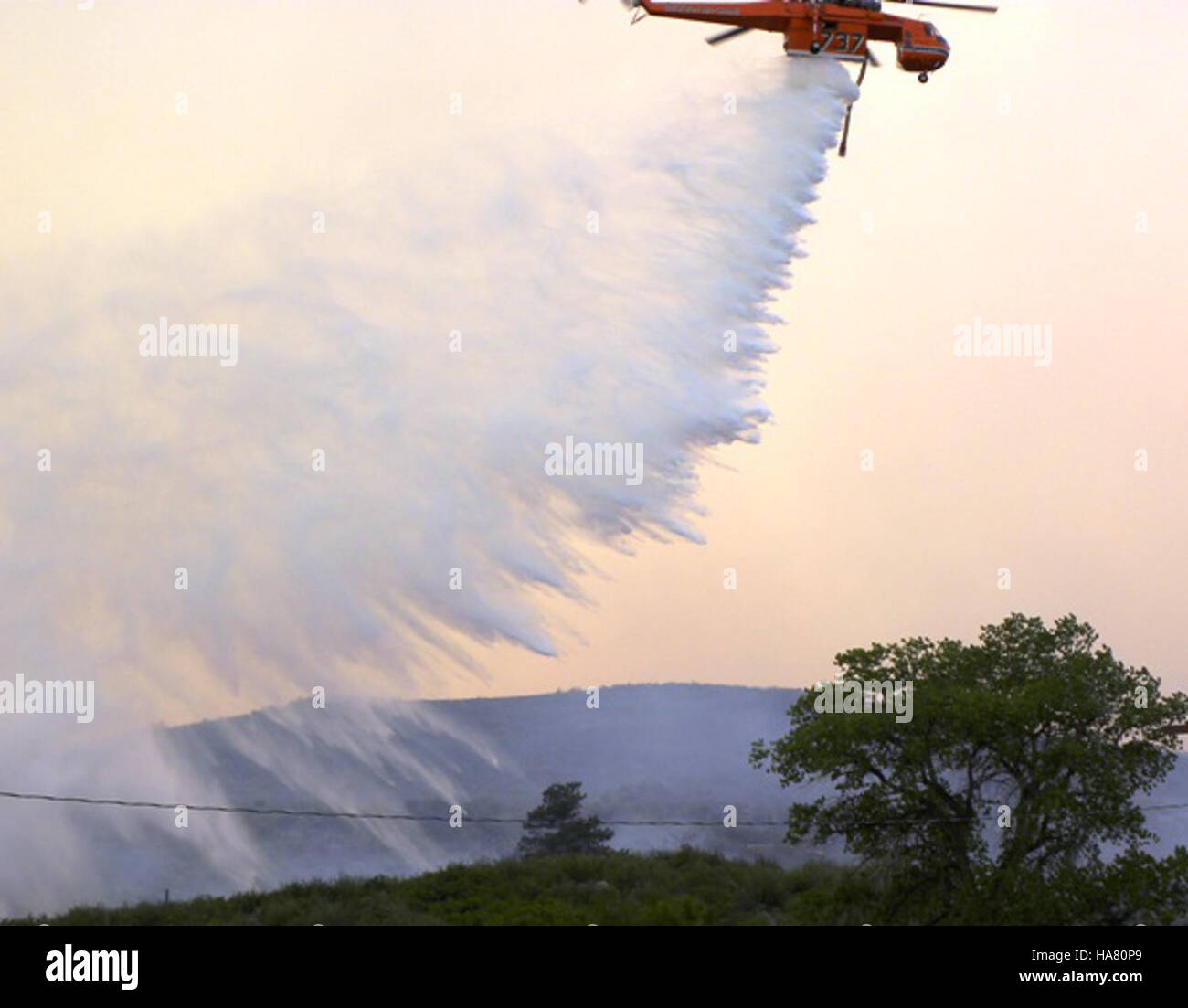 The Colorado High Park wildfire caused significant damage in the ...