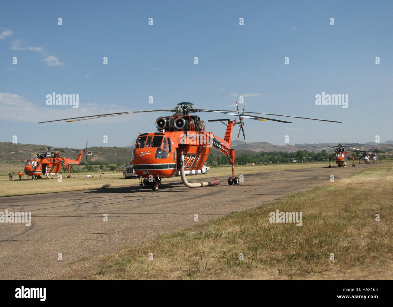 A wildfire in High Park, managed by the Forest Service, demonstrates ...