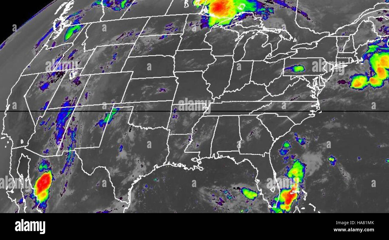 Weather patterns map hi-res stock photography and images - Alamy