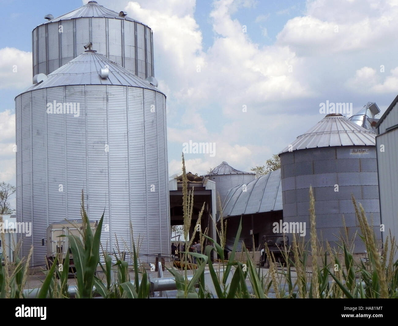 In Ohio, a drought caused significant crop damage, affecting farm ...