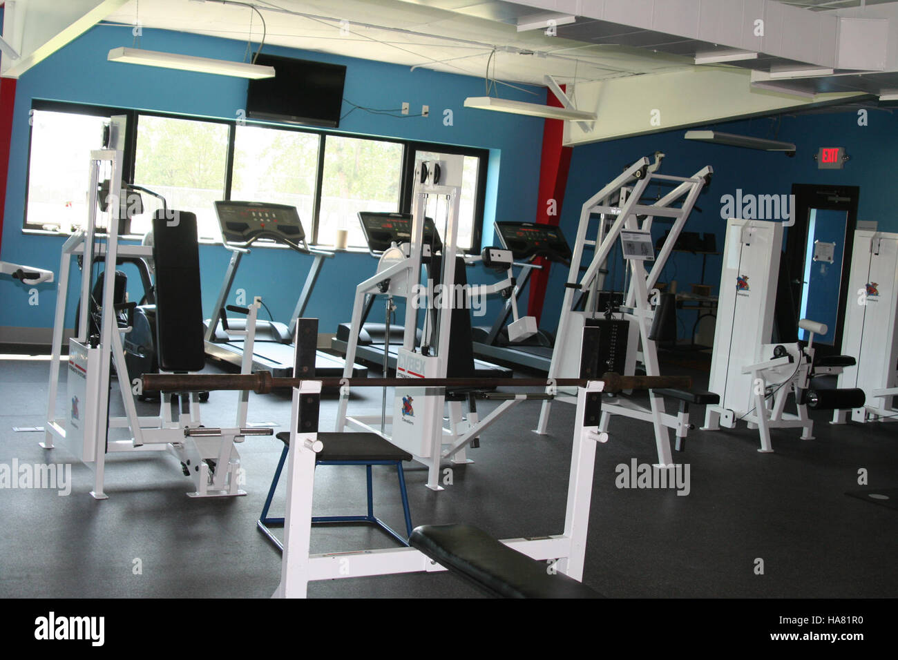 The USDA fitness room offers a space for employees to focus on health ...