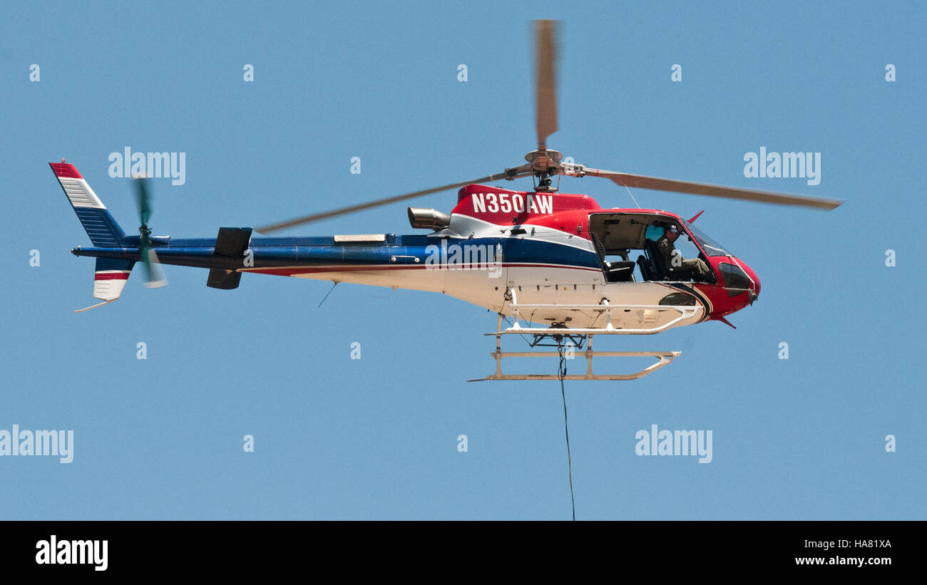 The NRCS uses aerial methods, including the A-Star Bell 204 helicopter ...