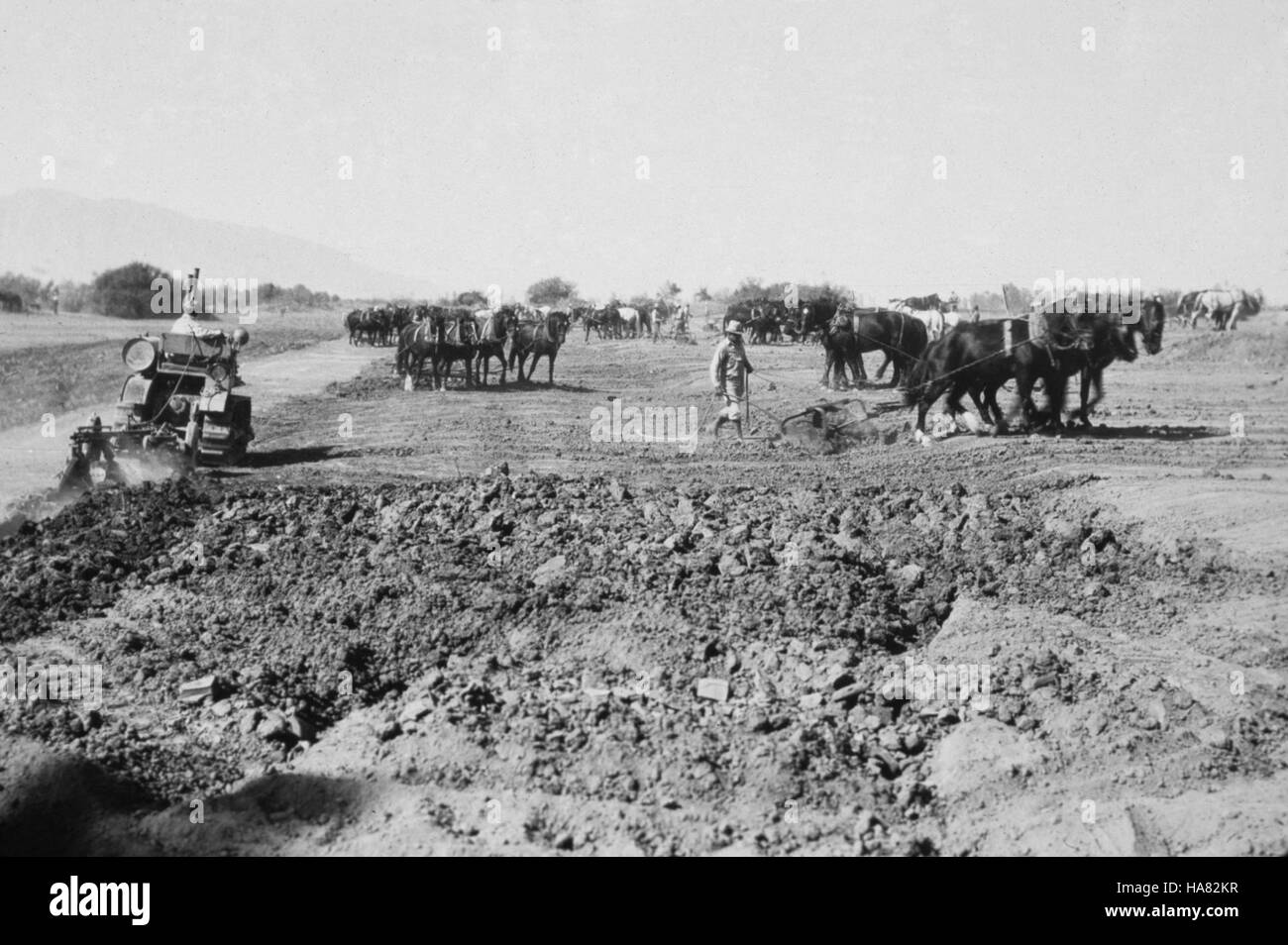 Importance of environmental protection Black and White Stock Photos ...