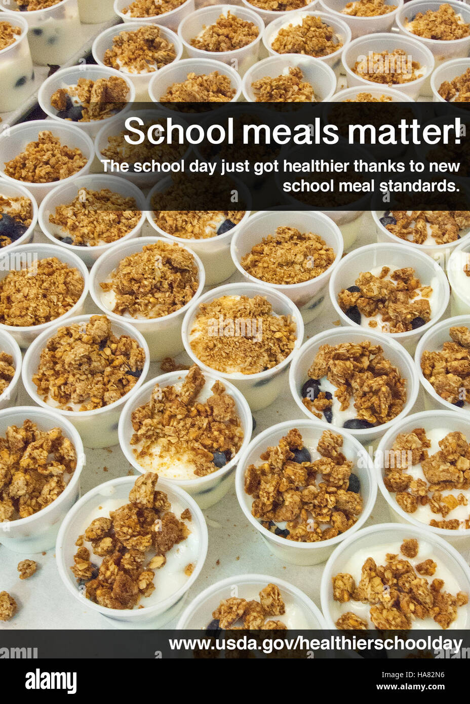An image from a USDA initiative showcasing a school day focused on ...