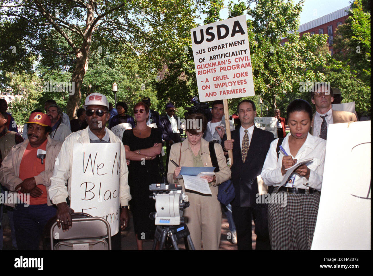 The USDA commemorated the 150th anniversary of Black farmers ...