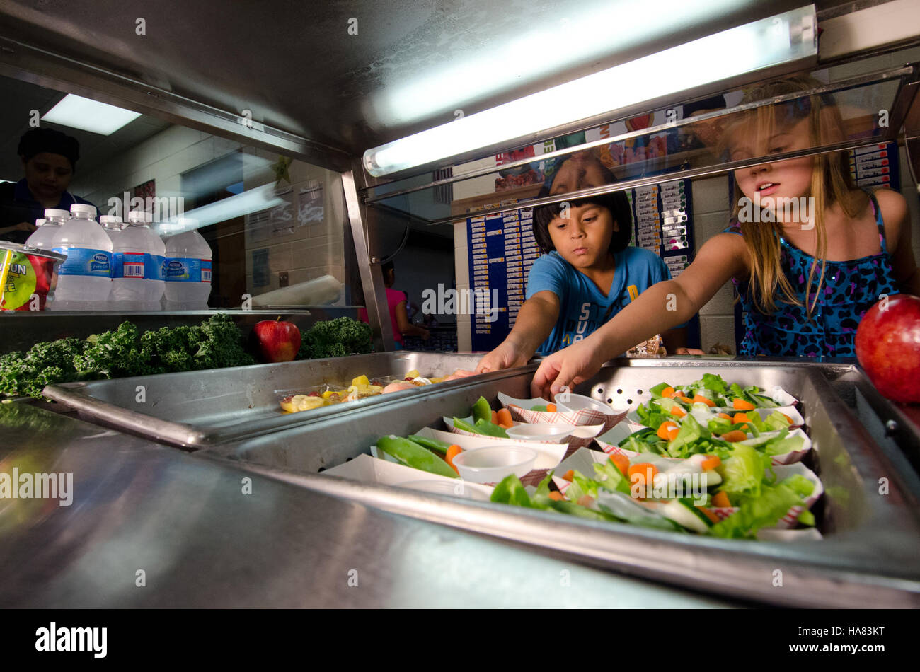 The USDA's initiative to promote healthy school lunches provides fruit ...