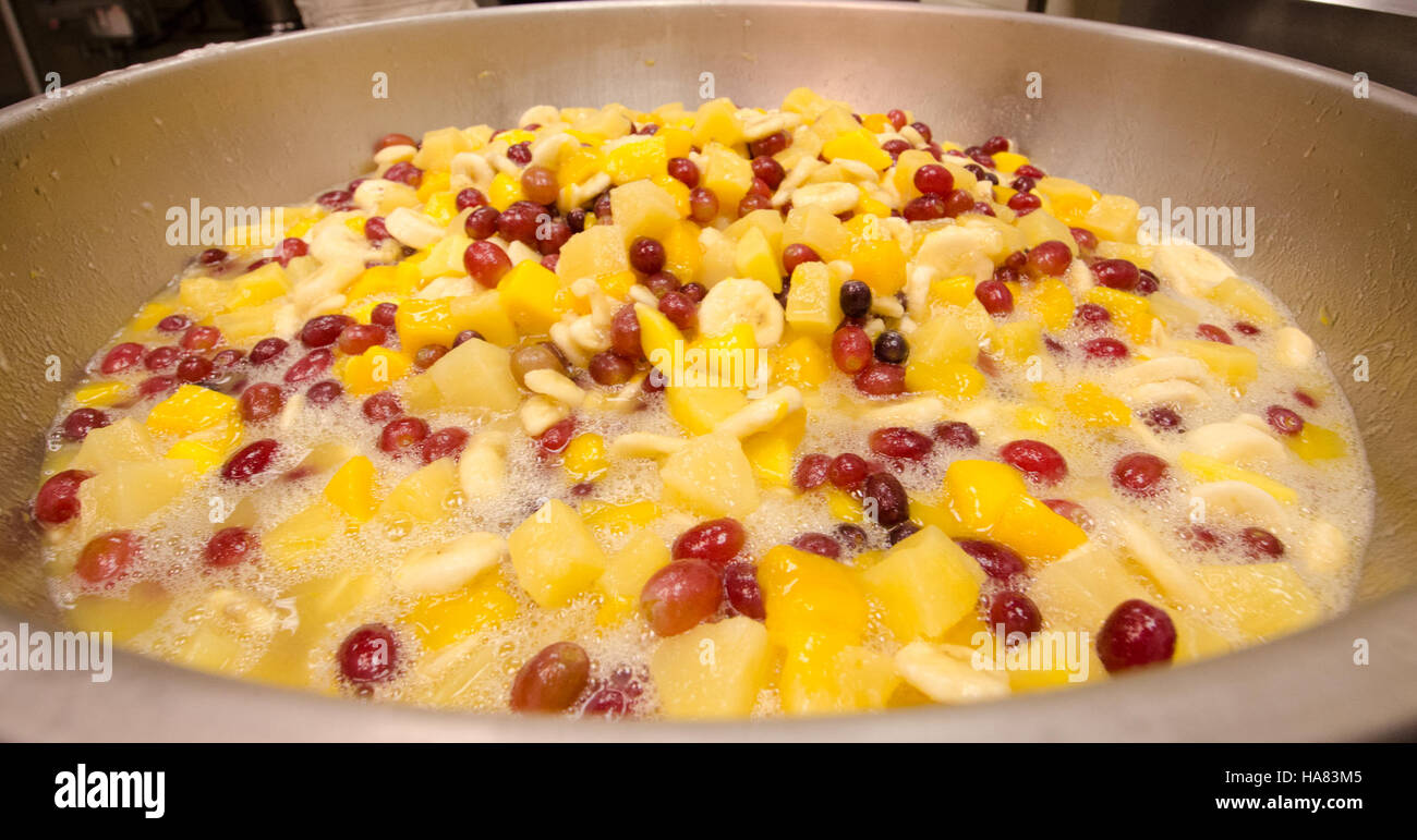 This image captures a school lunch program supported by the USDA ...