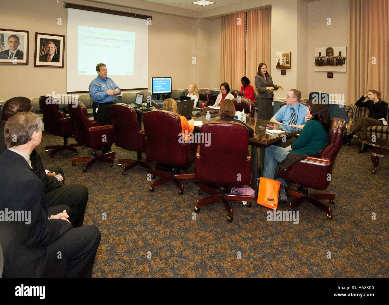 The 20th anniversary celebration of Target Center at the USDA's Jamie ...