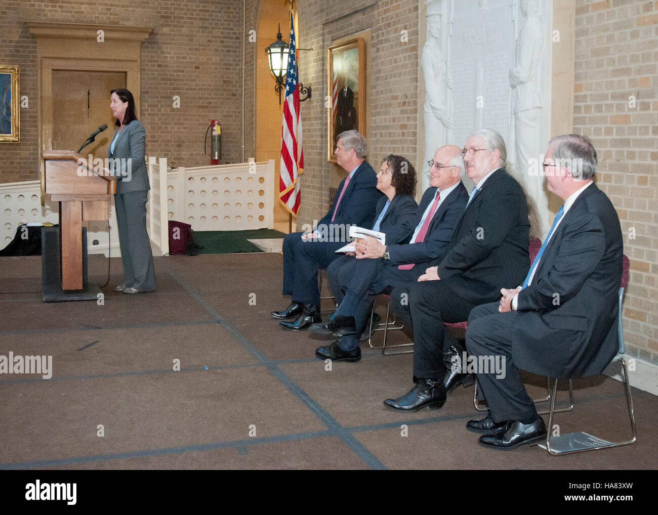 The dedication ceremony at Chimney Rock National Monument featured key ...
