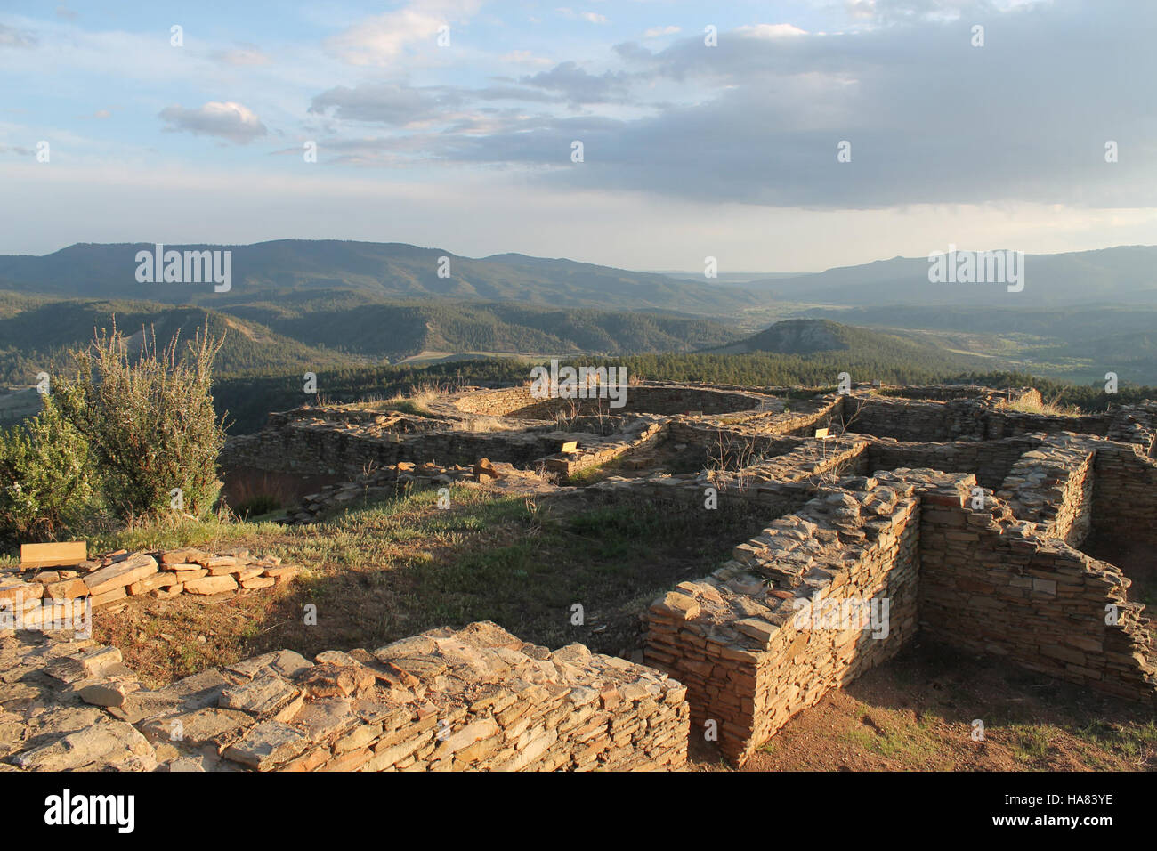 The Chimney Rock area, managed by the U.S. Forest Service, represents a ...