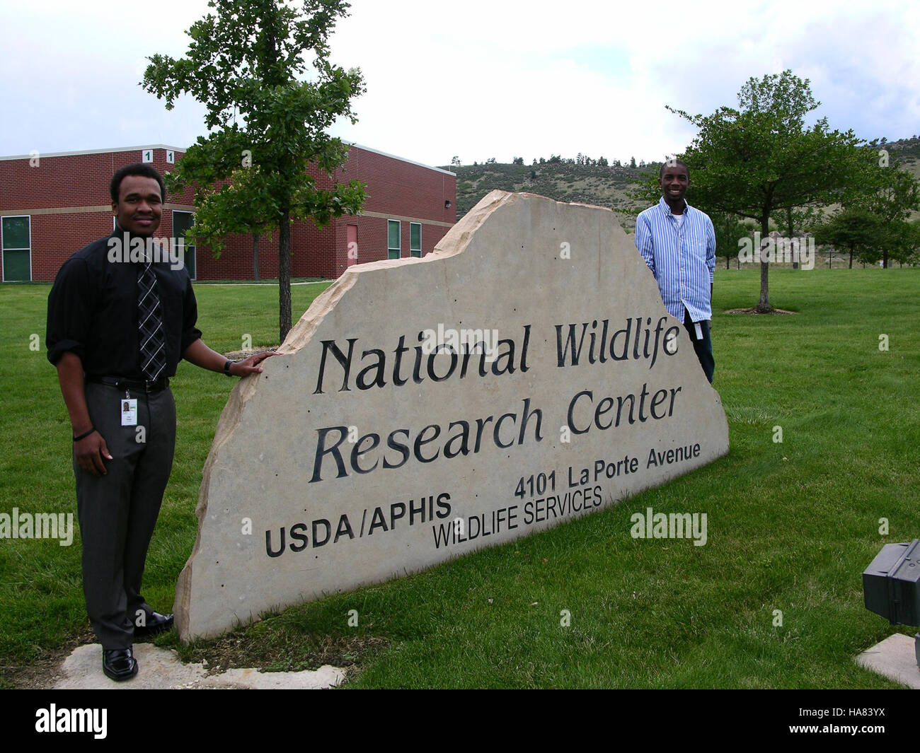 Joseph Williams and Aaron Thomas visit a national park to highlight the ...