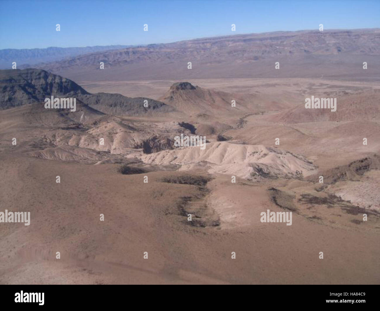 The Mormon Mountains in Nevada are a unique geological feature ...