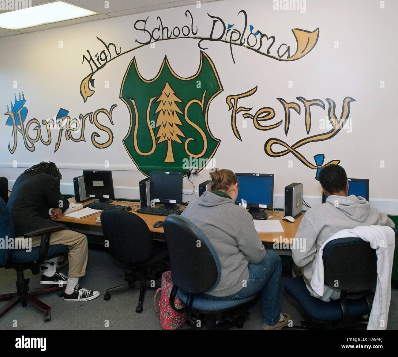 The Harpers Ferry Job Corps Civilian Conservation Center in West ...