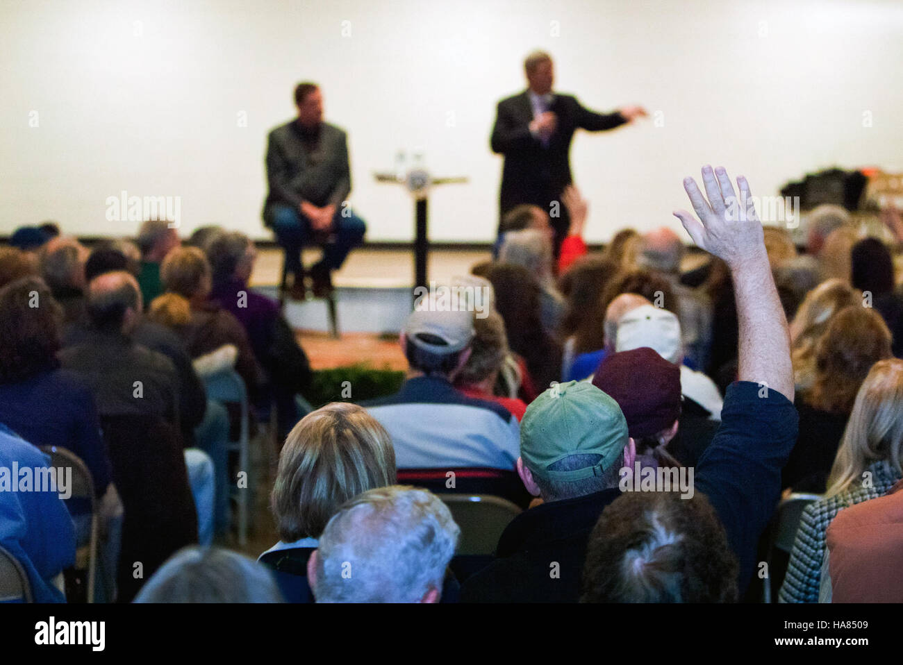 Secretary of Agriculture Tom Vilsack visits Weaverville, a rural town ...