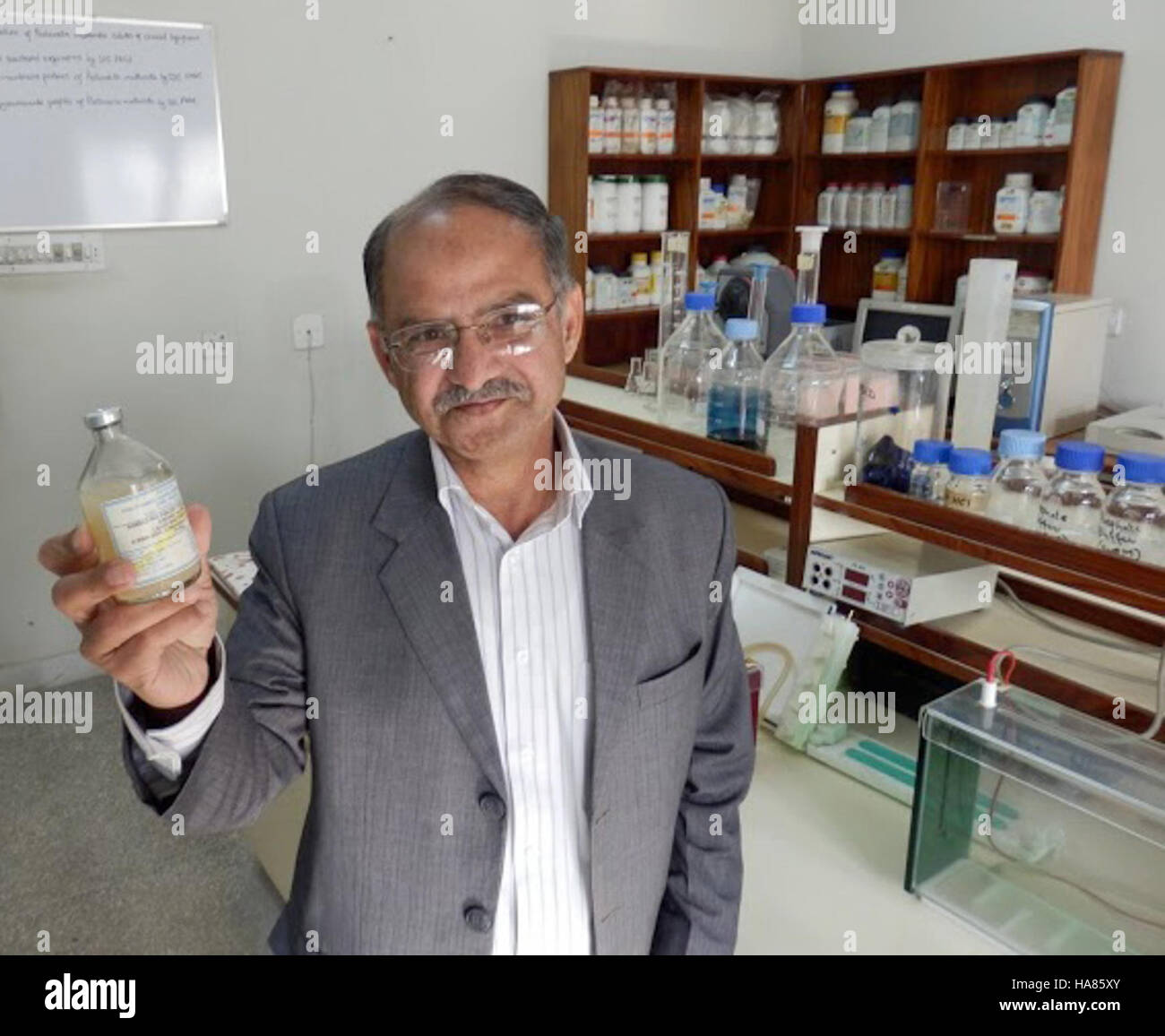 Dr. Afzal, a USDA scientist, conducts research in nature conservation ...