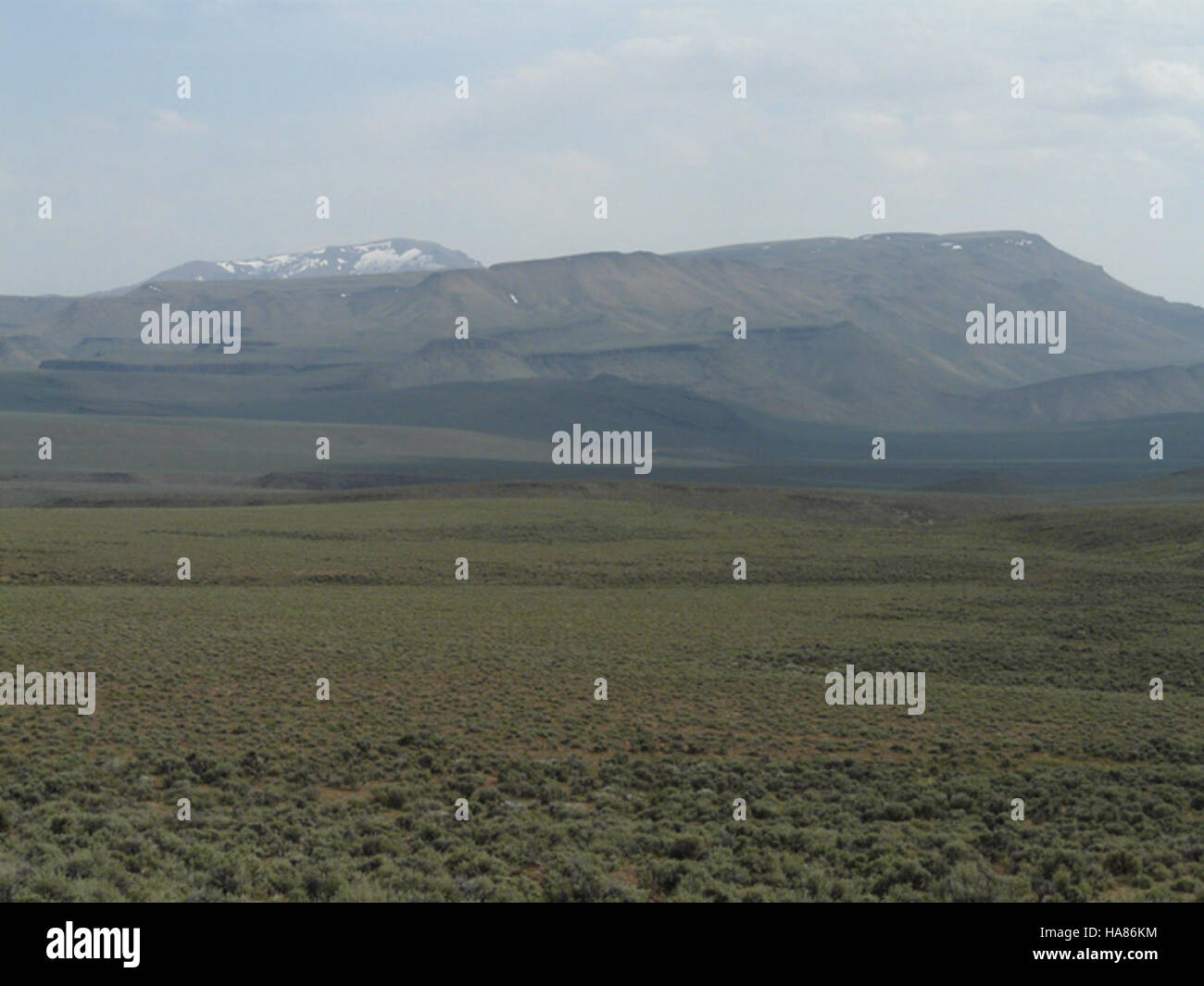 The North Black Range Wilderness Area in Nevada, a designated ...