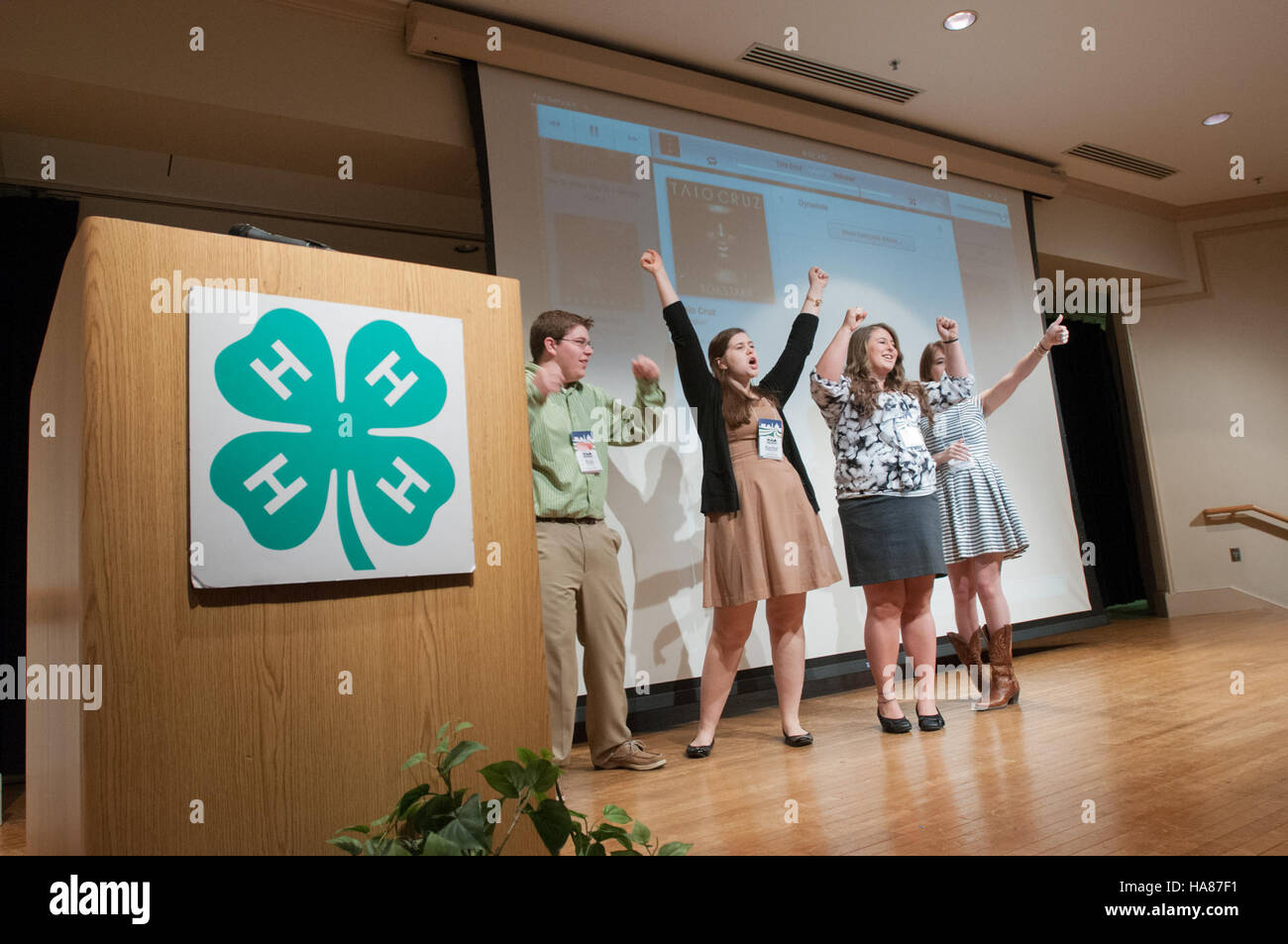 This photo captures a USDA event featuring advocacy outreach by ...