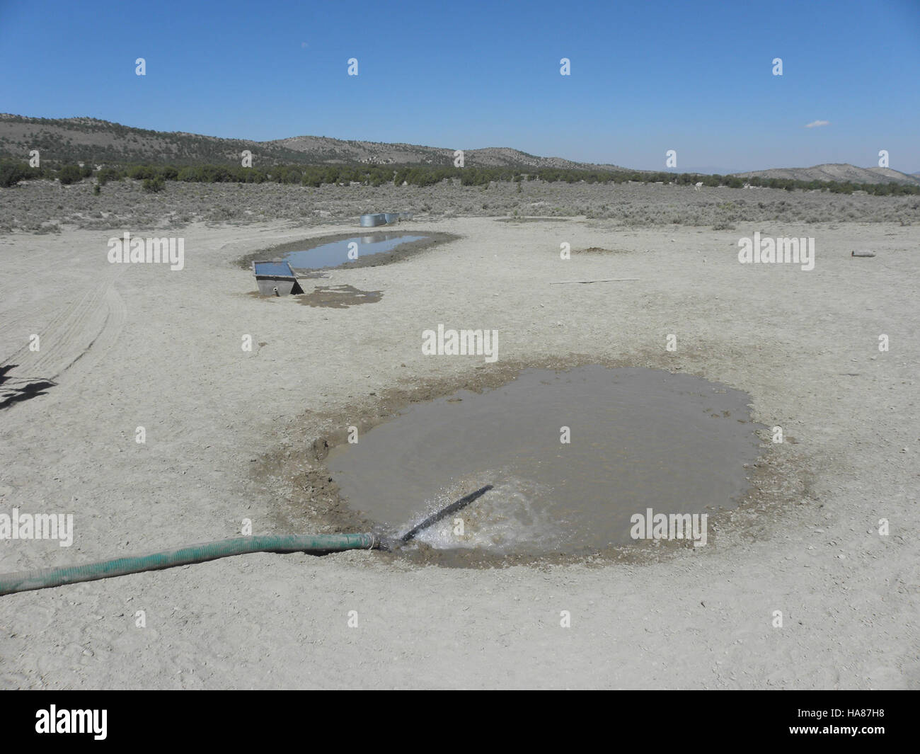 The Bureau of Land Management (BLM) facilitates water hauling at Sabala ...