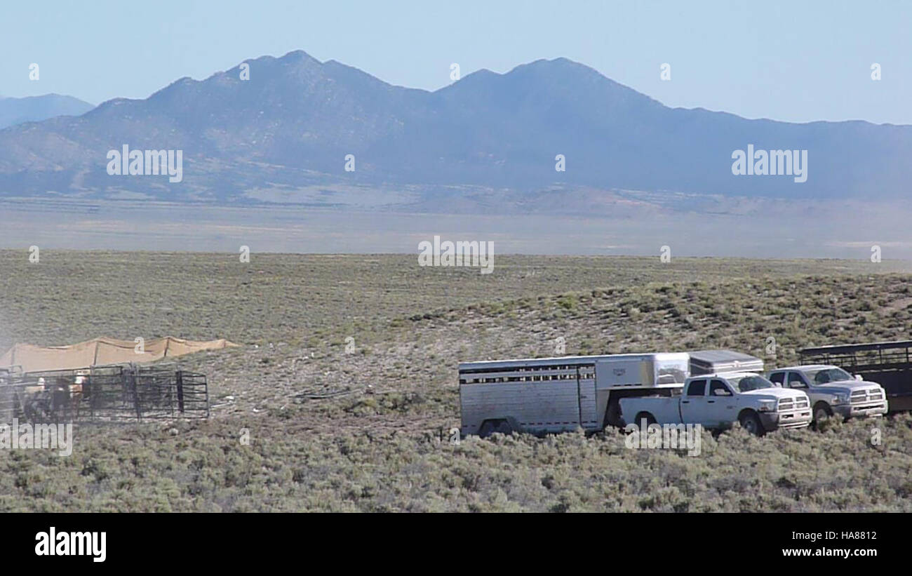 A scenic view of the Nevada landscape managed by the Bureau of Land ...