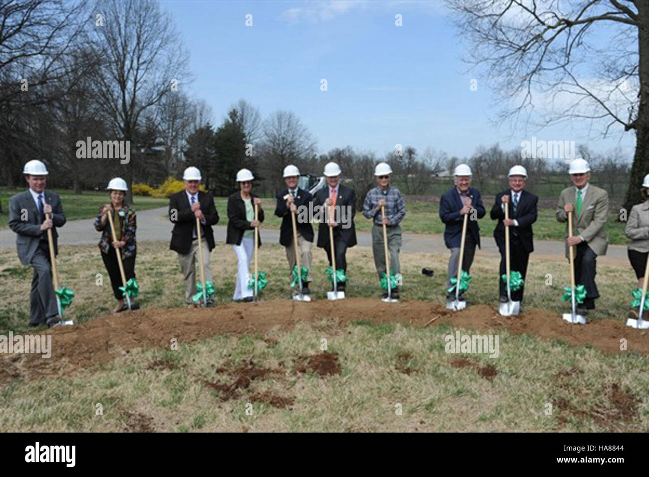 The groundbreaking photo from the Midway project marks the beginning of ...