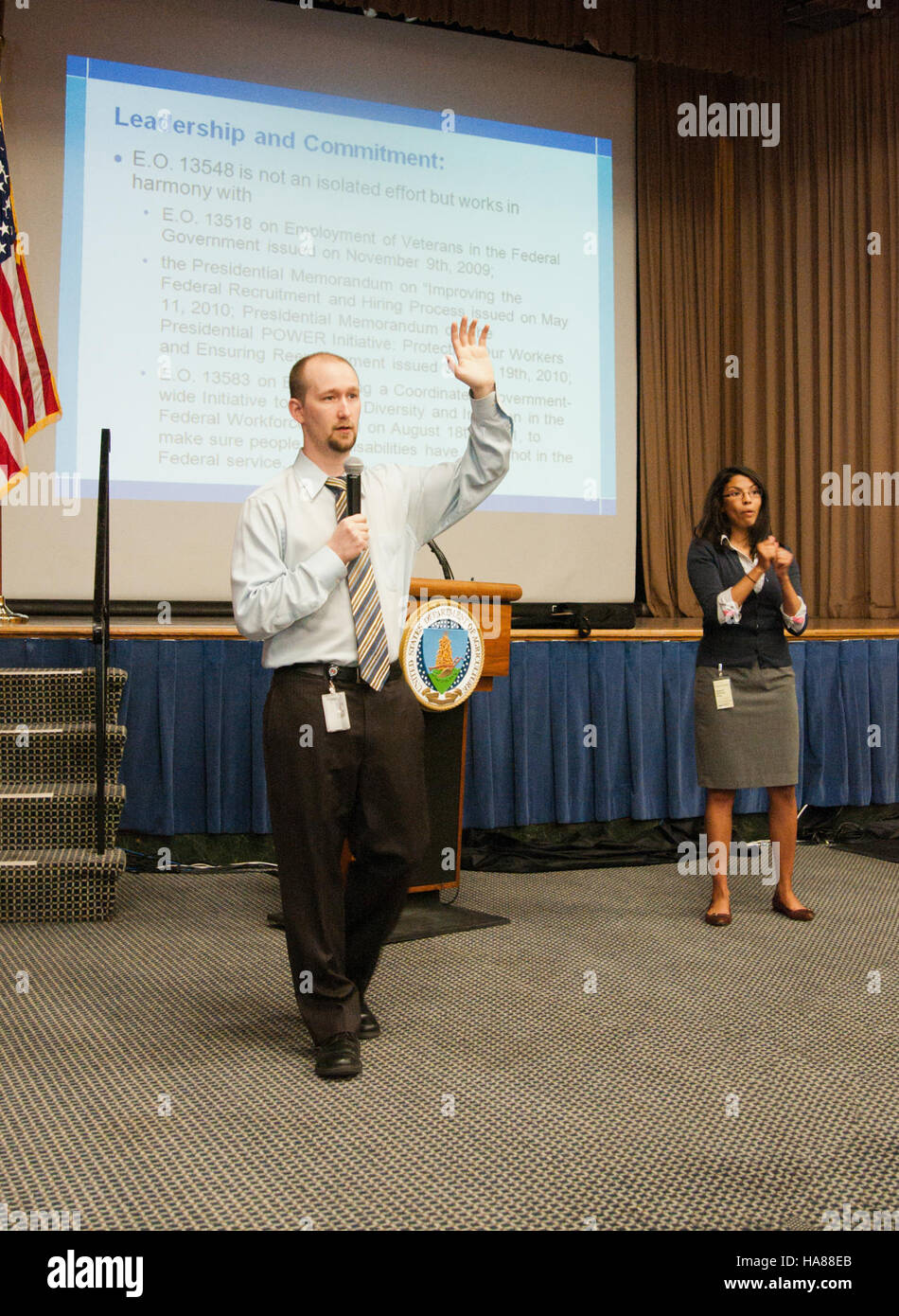 The USDA's Office of Human Resources Management hosts training on civil ...