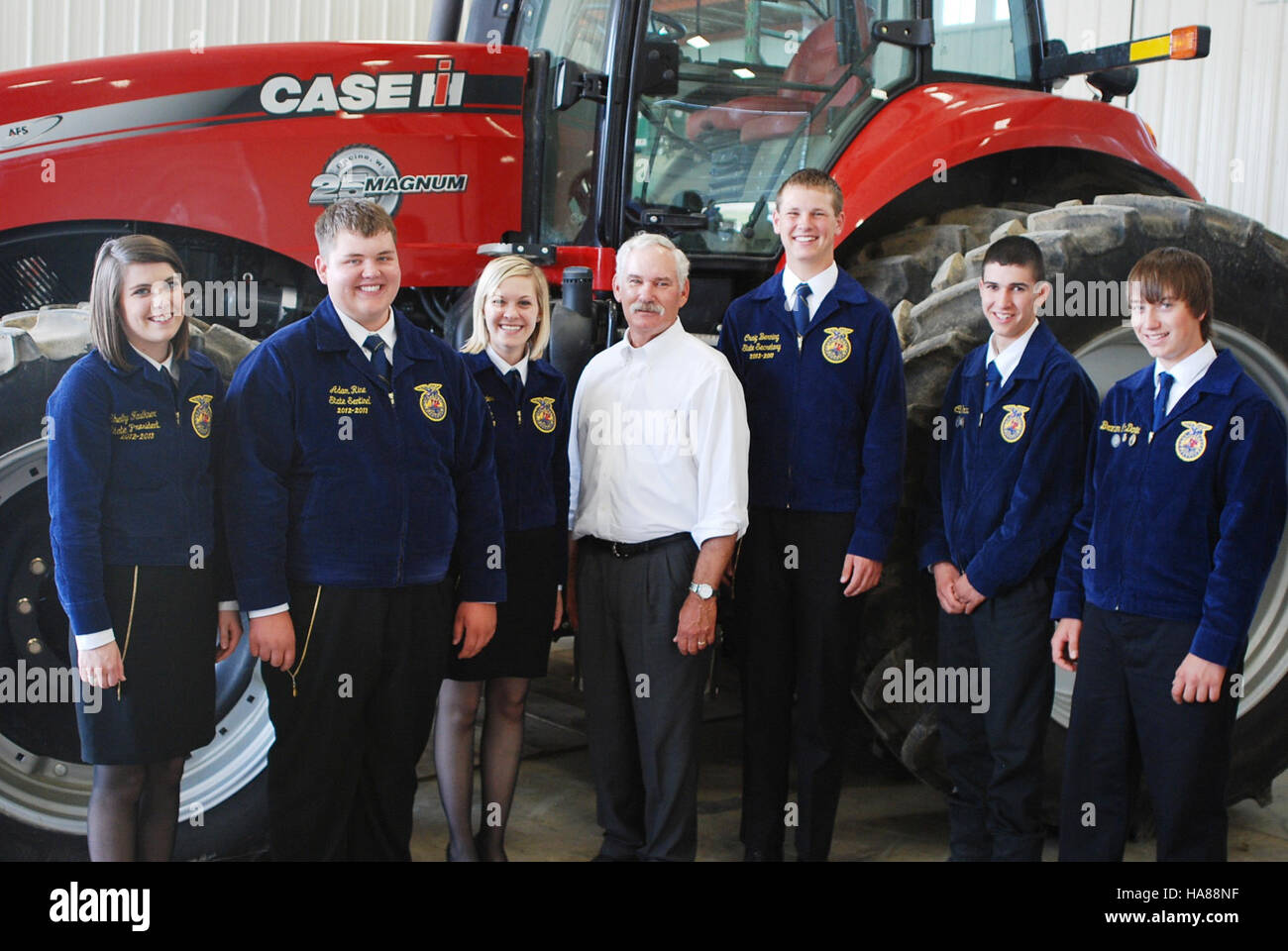 This photograph captures a roundtable discussion among Ohio Future ...