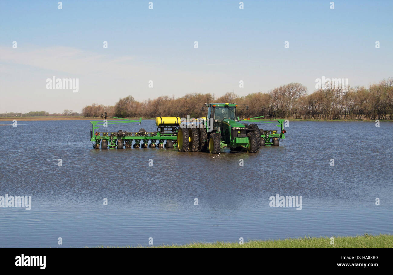 This image captures flooding in the Cavalier and Tongue River ...