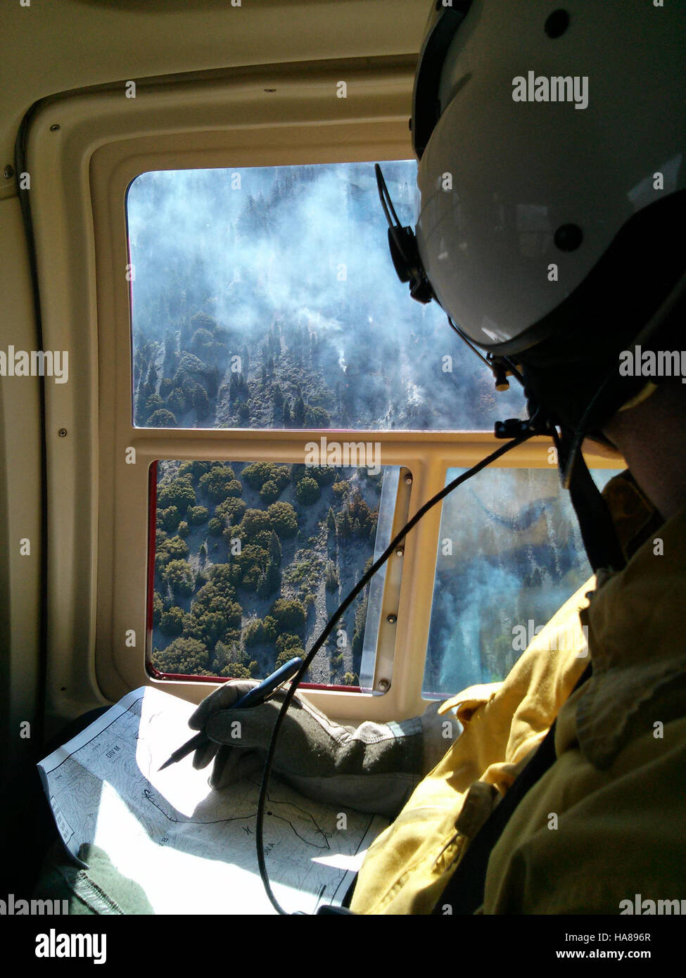 Helicopter mapping efforts in the Hathaway Fire help provide crucial ...