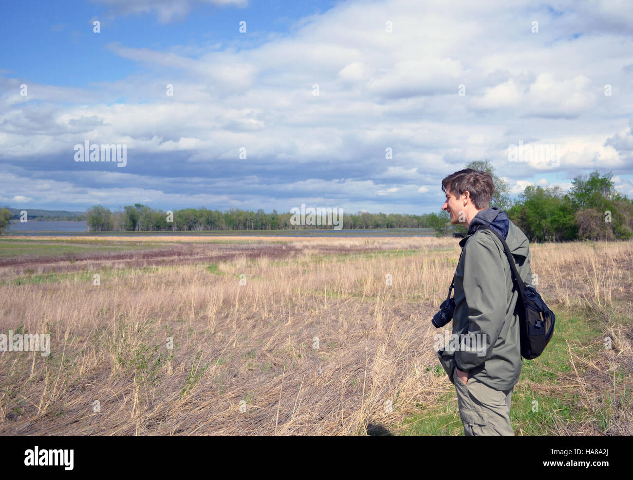 Visitors enjoy the natural beauty of Two Rivers National Wildlife ...