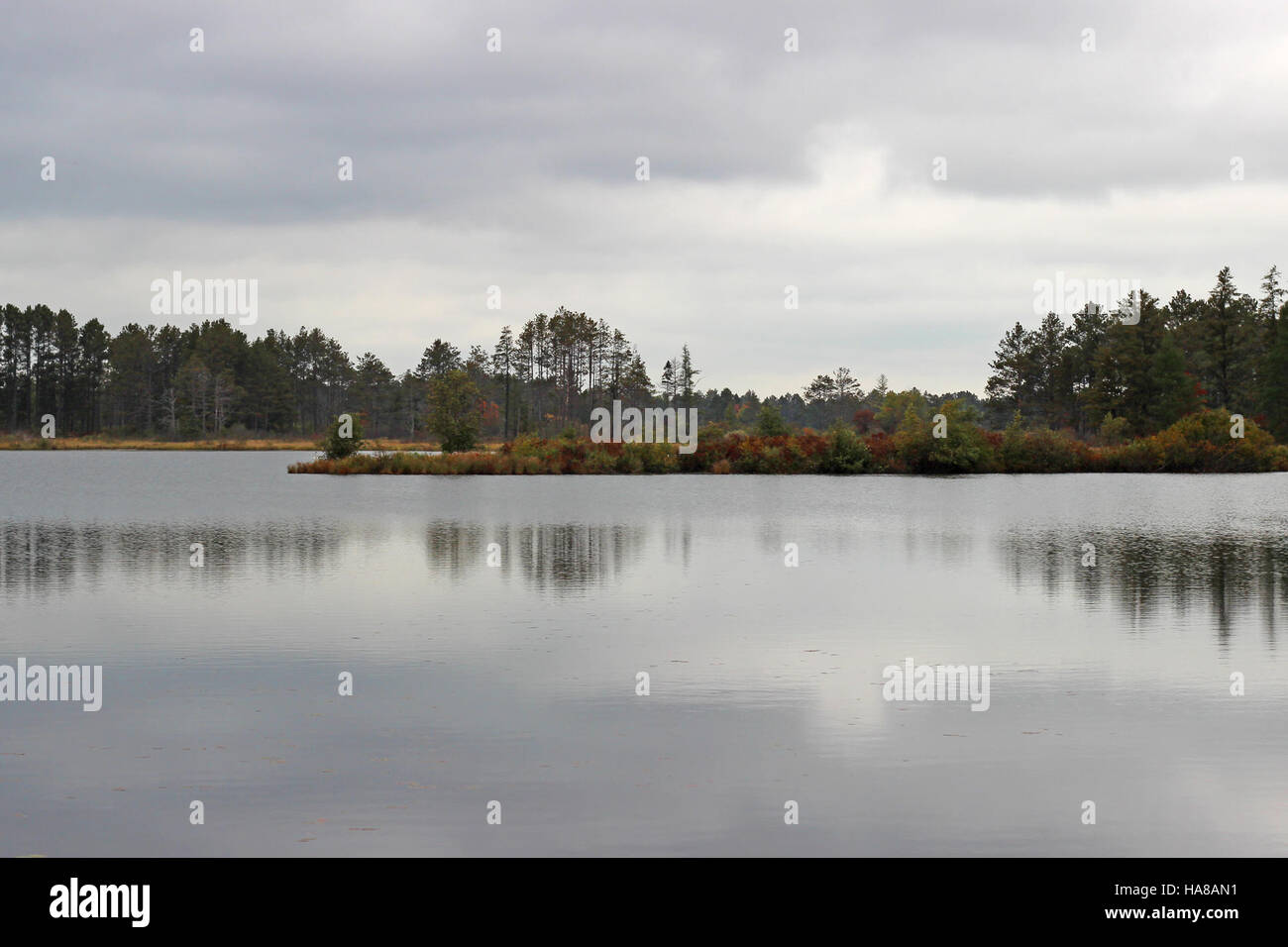 This image shows the scenic beauty of the Seney National Wildlife ...