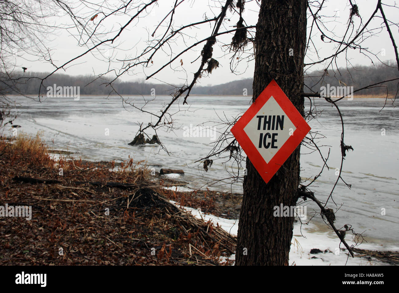 Thin ice conditions in a national park highlight the importance of ...