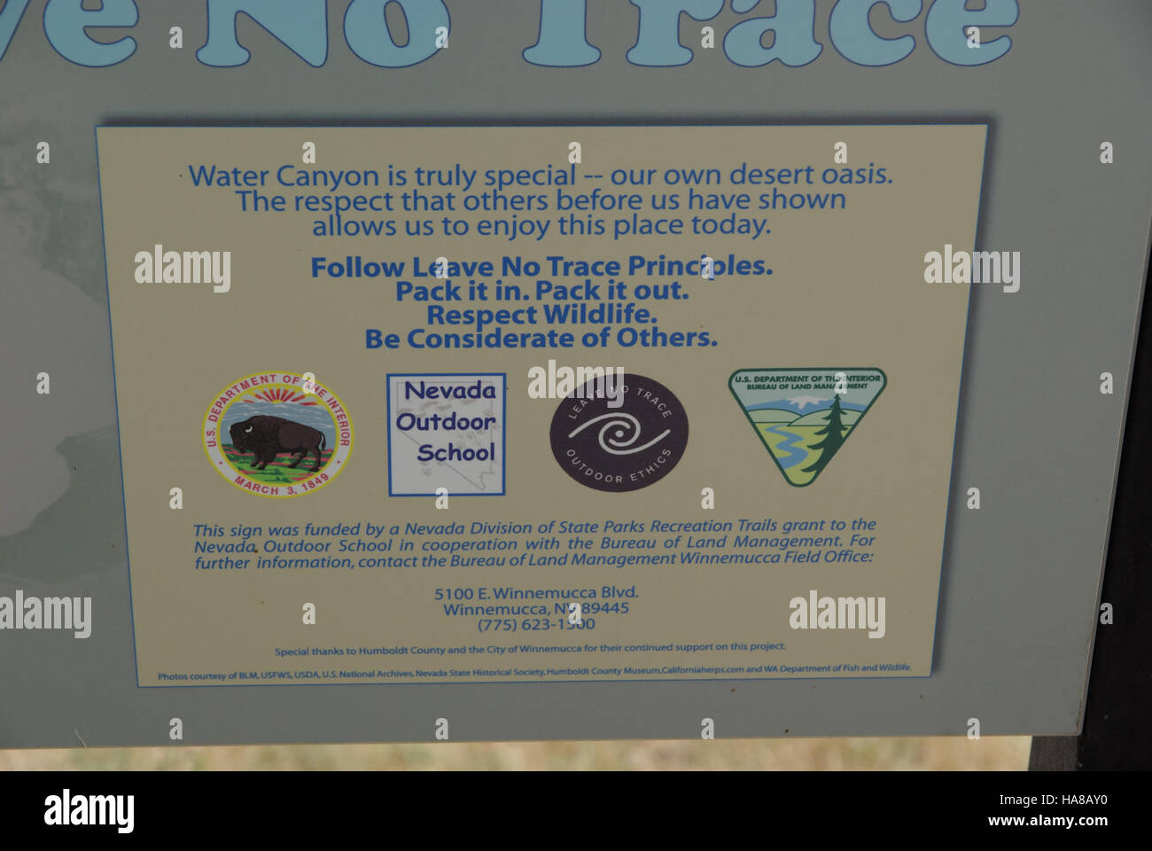 blmnevada 6023091012 Water Canyon Recreation Area - Interpretive Sign ...
