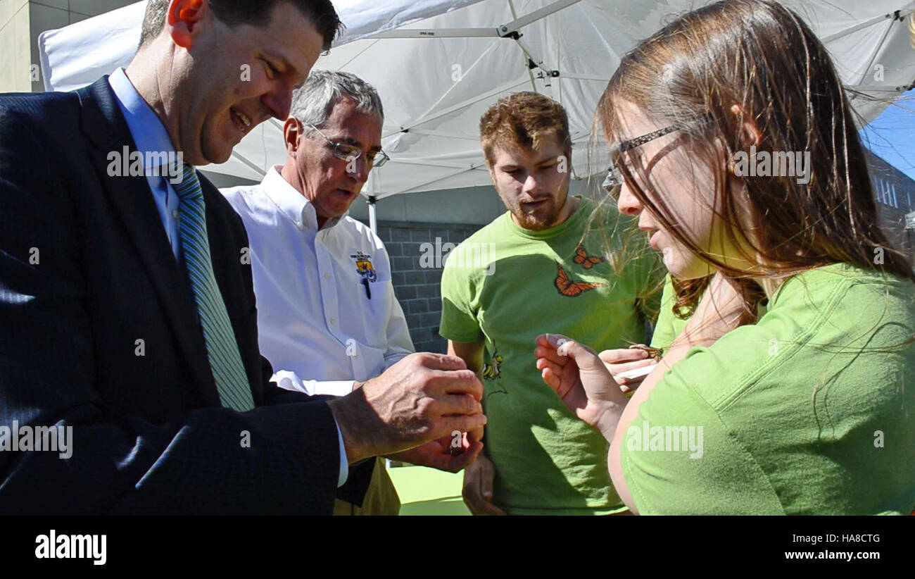 Chris Clark and Tom Melius of the U.S. Fish and Wildlife Service ...