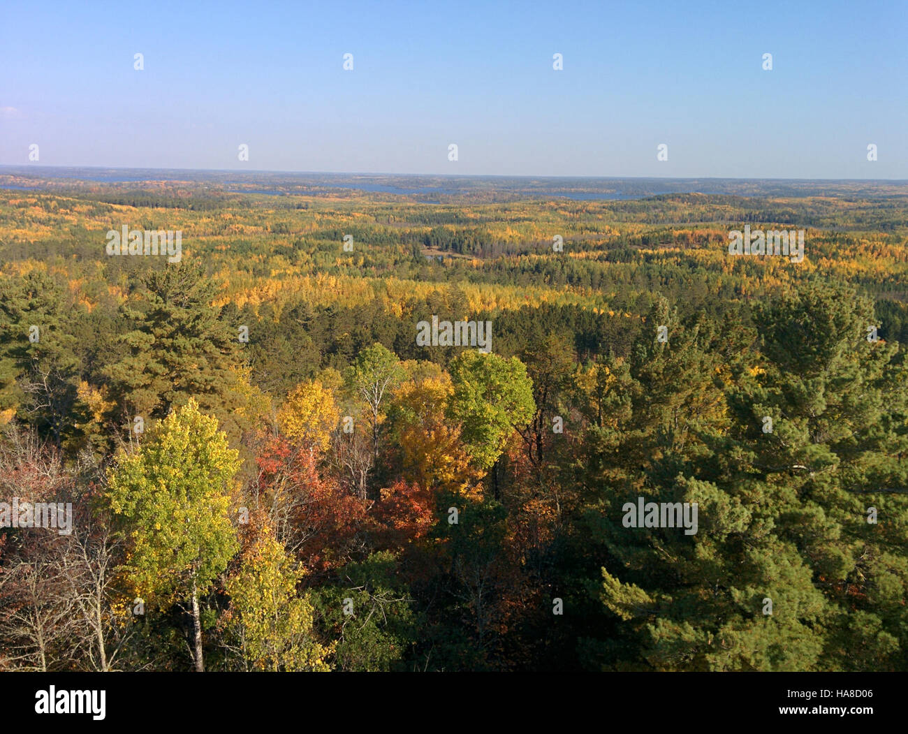 The fall season in national parks like this one brings vibrant colors ...