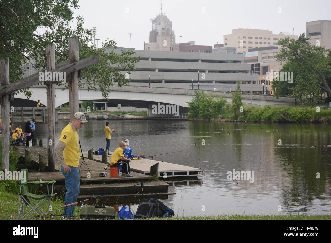 The Fish Rodeo at a U.S. National Park is a community event promoting ...