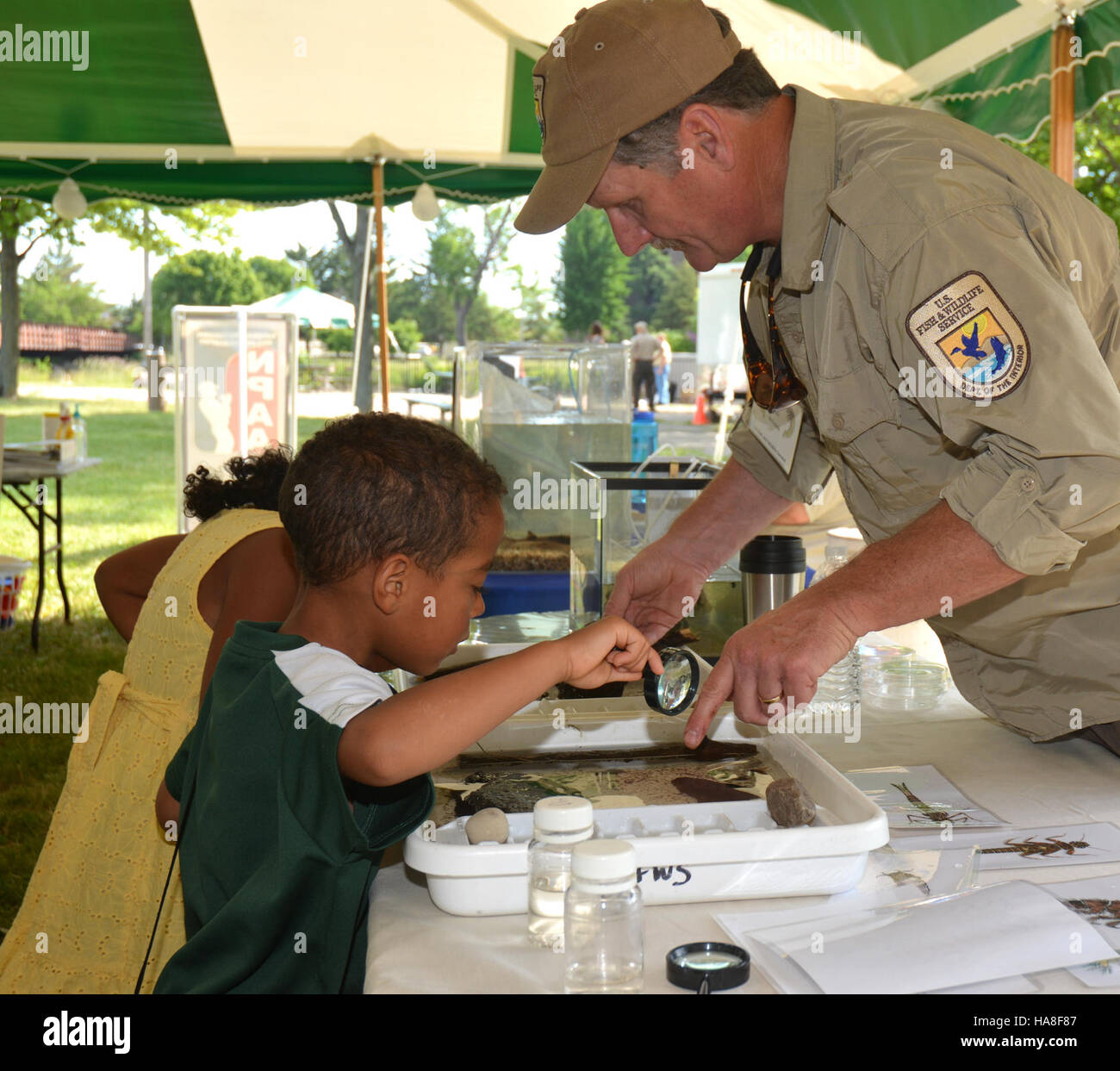 The Fish Rodeo event, hosted by the U.S. Fish and Wildlife Service ...