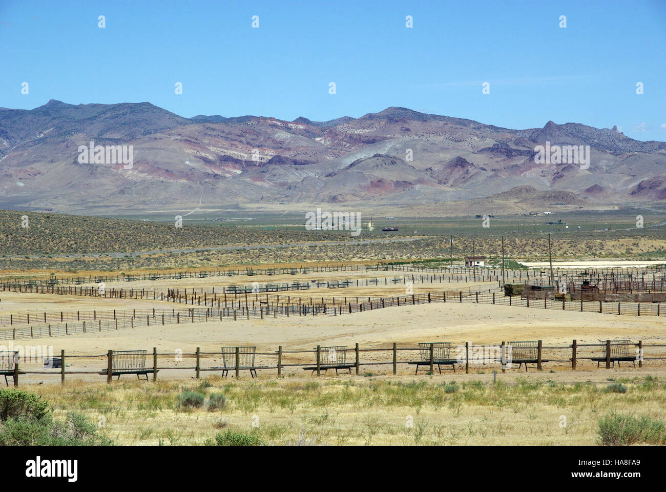 This image shows the Bureau of Land Management (BLM) operation in ...