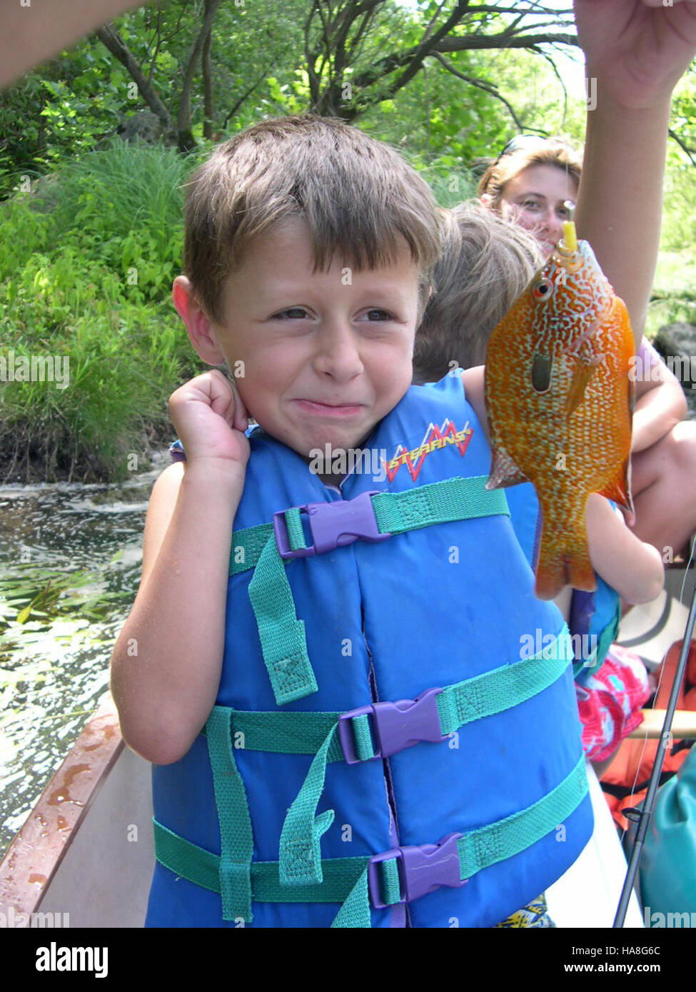 A youth fishing event held by the U.S. Fish and Wildlife Service ...