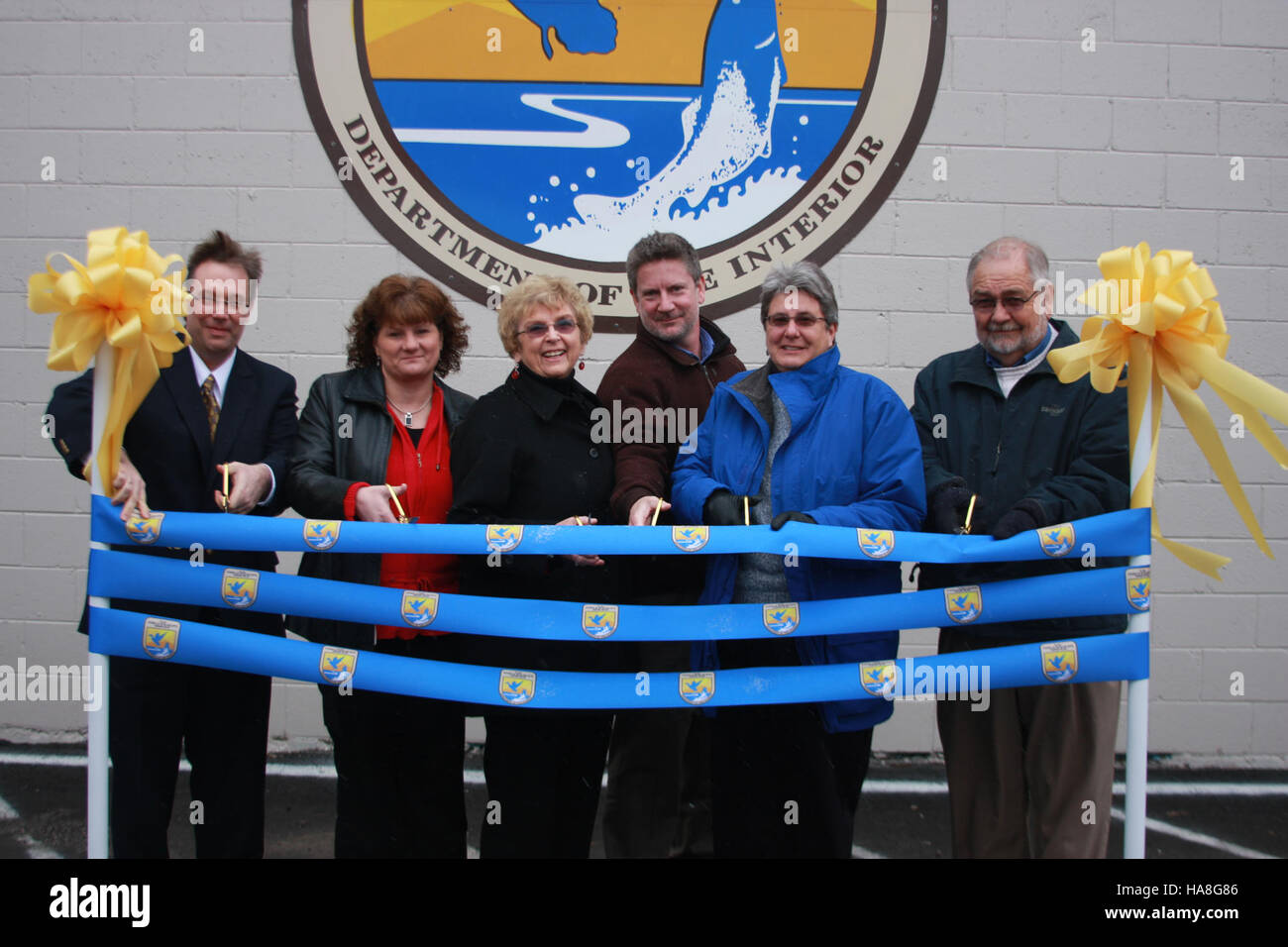 The ribbon-cutting ceremony at the Alpena Fish and Wildlife ...