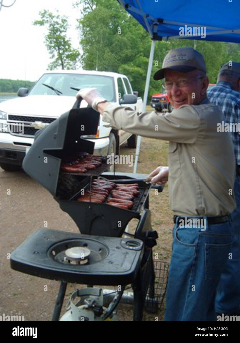 A U.S. Fish and Wildlife Service employee, known as 'The Grill Master ...
