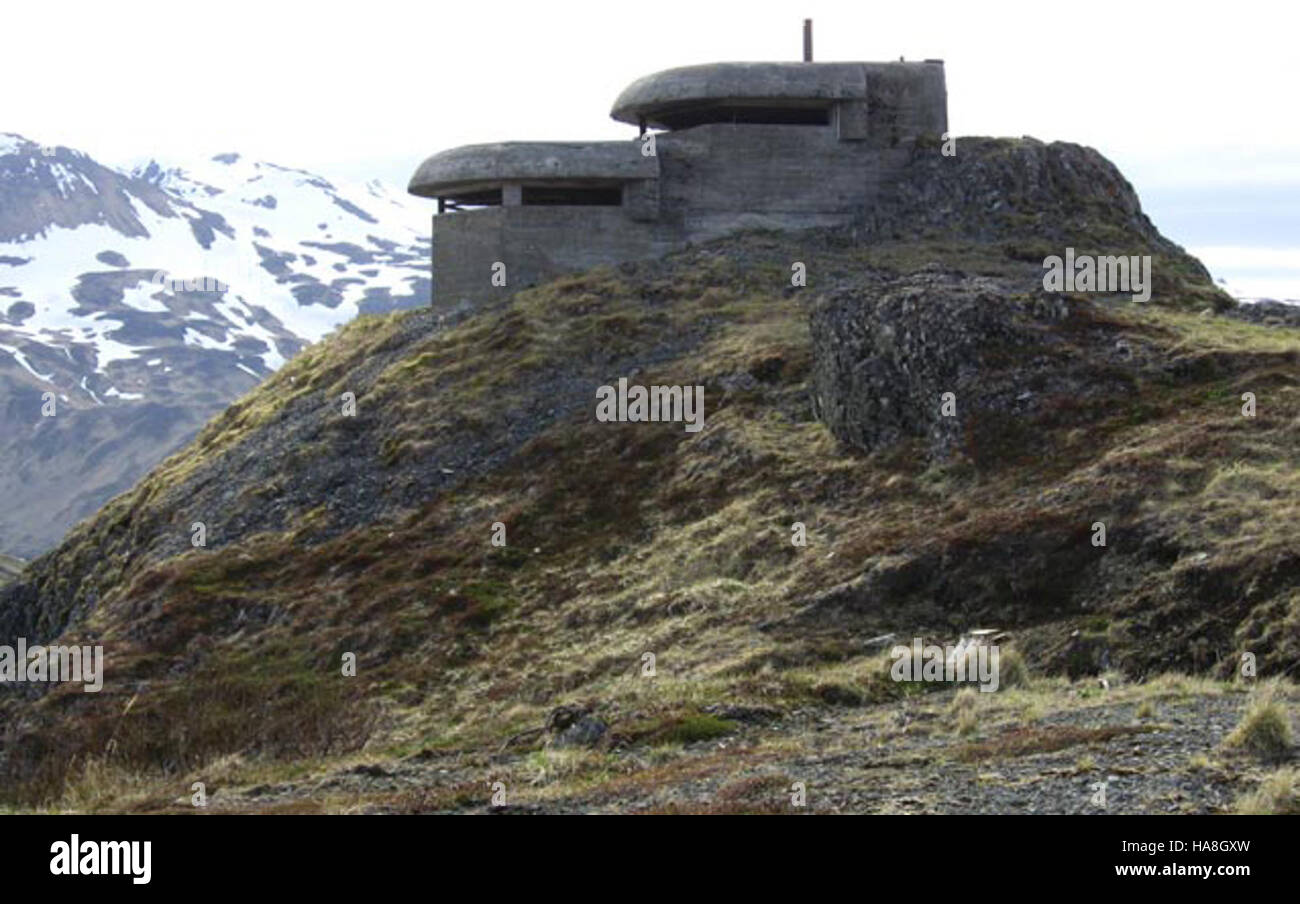 Dutch Harbor Naval Operating Base and Fort Mears, located in Alaska ...