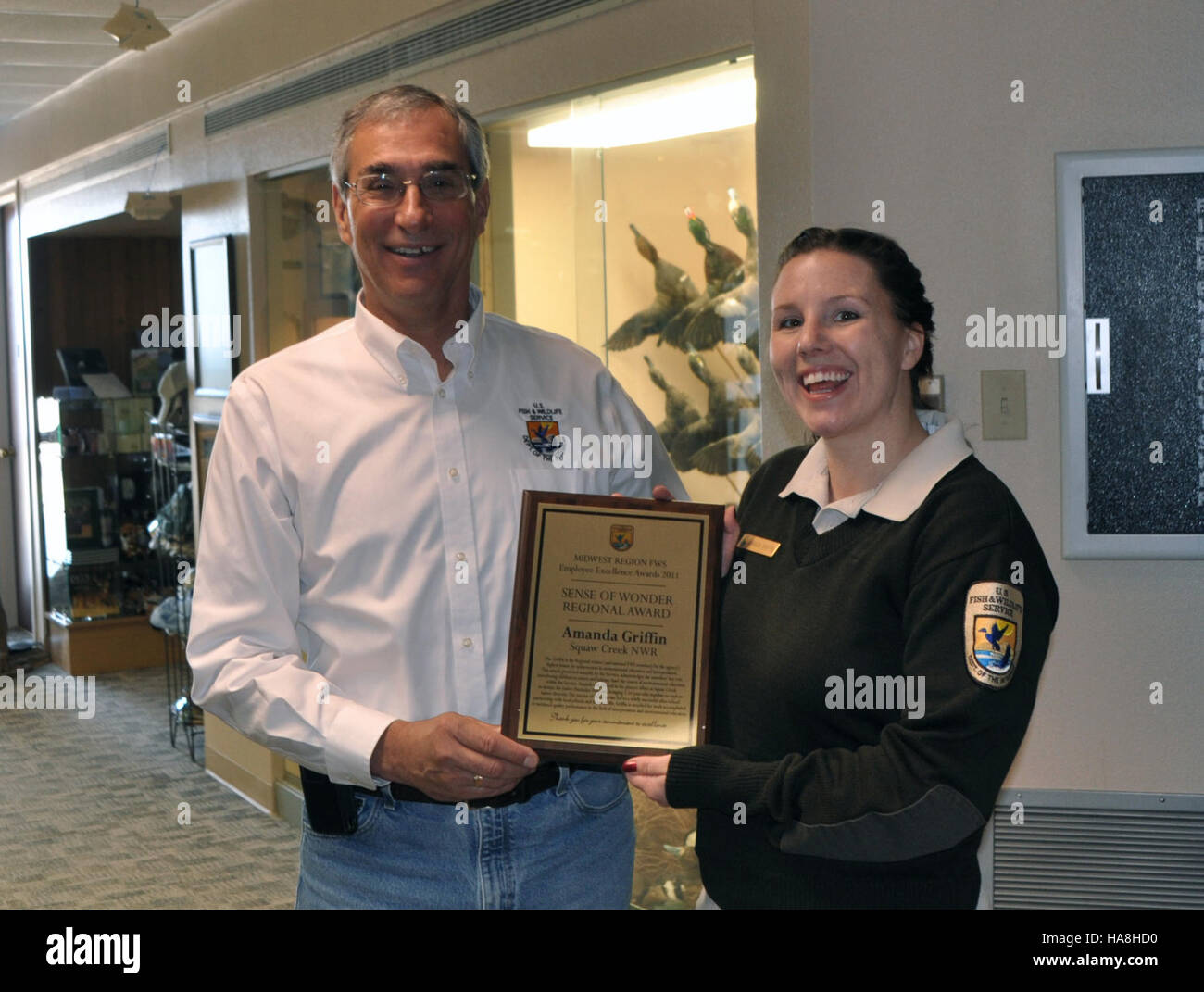 Tom Melius, Regional Director of U.S. Fish and Wildlife Service ...