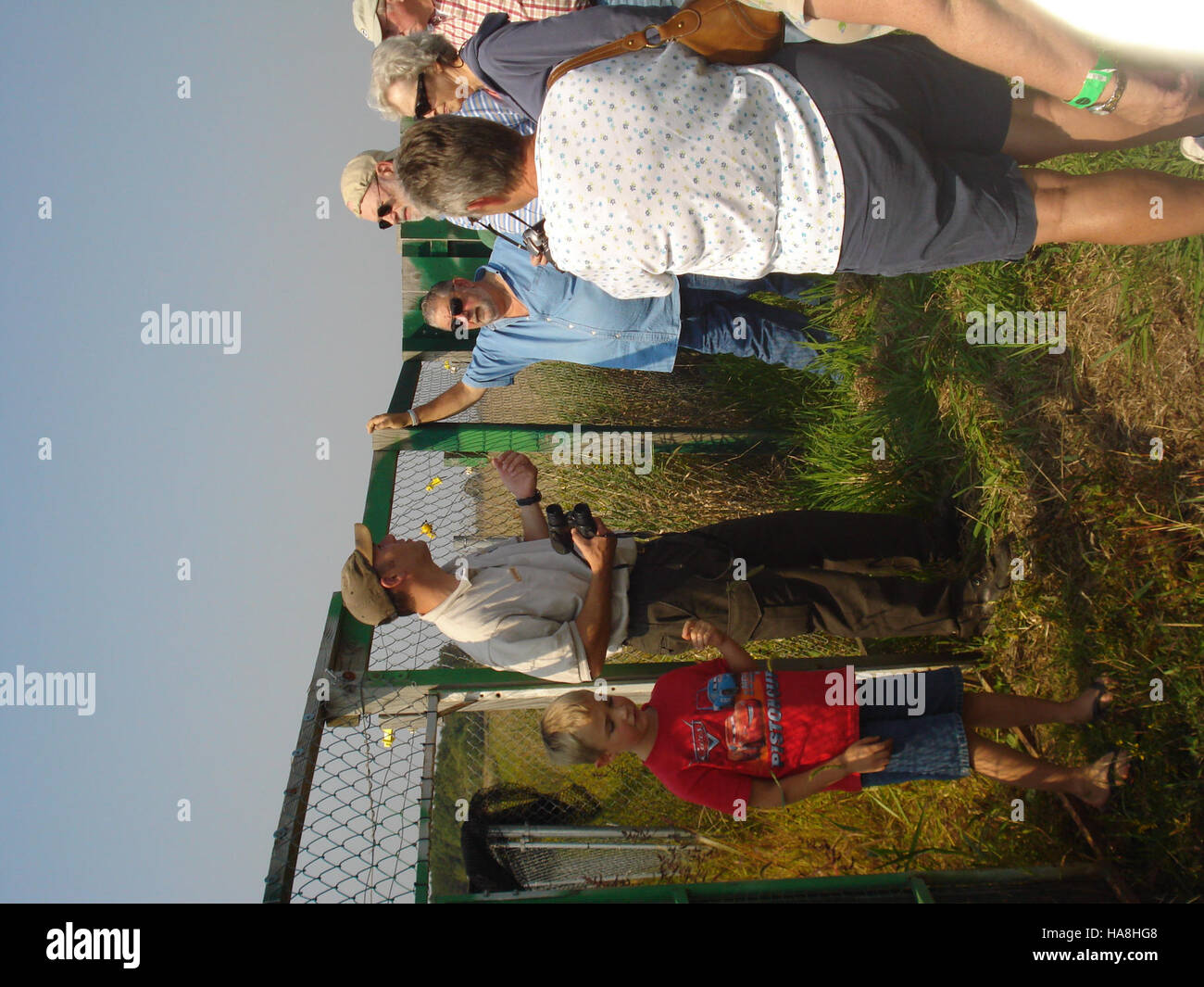 A guided tour of wildlife pens at Necedah National Wildlife Refuge ...