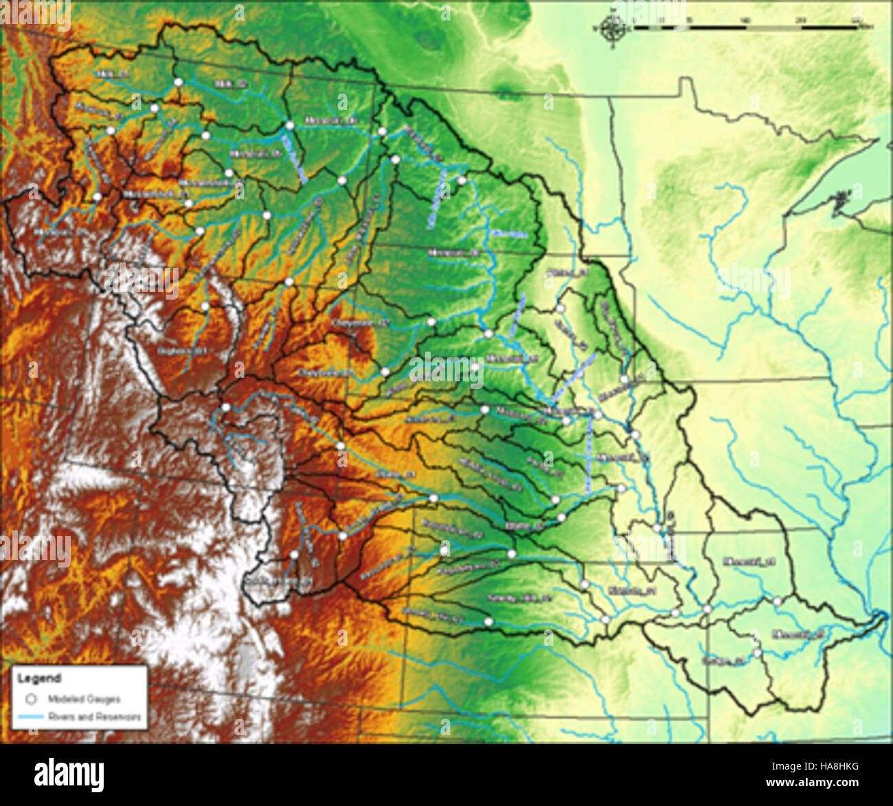 The Missouri River Basin, a key natural and ecological area, is ...